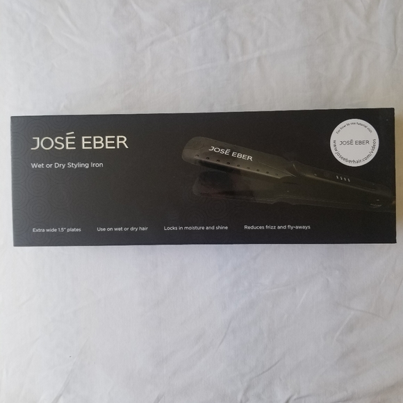 Jose Eber | Accessories | New In Box Jose Eber Wet Or Dry Styling Iron ...